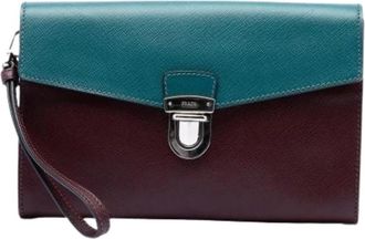 Prada Pre-owned Vintage Clutch - Femme - Pre-owned - Multicolore - Taille: ONE Size