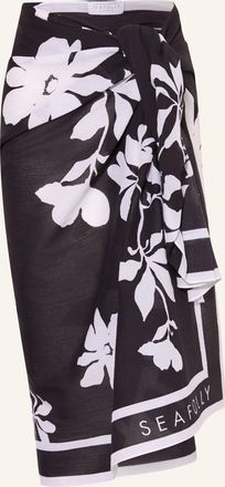 Seafolly Pareo Mayflower schwarz