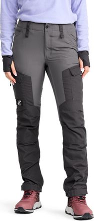 RevolutionRace Damen RVRC GP Pants, Hose zum Wandern und f&uuml;r viele Outdoor-Aktivit&auml;ten, Grey, XL