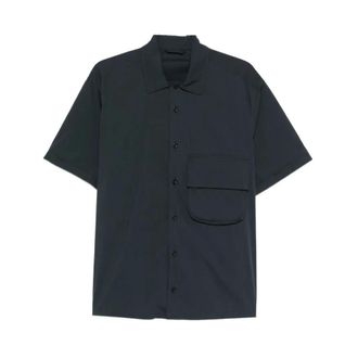 Ten c Homme, Chemises, Bleu, Taille: M SS Shirt