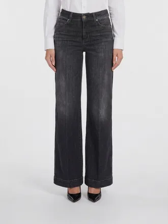 Liu Jo Jean &eacute;vas&eacute; taille haute en denim stretch &agrave; cinq poches