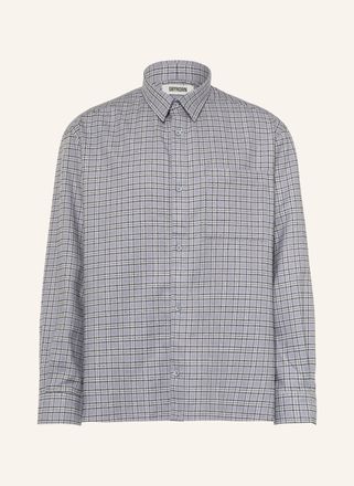 Drykorn Drykorn Flanellhemd Baunt Comfort Fit grau