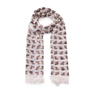 Hemisphere Seidenschals - - Accessories - Damen - Wei&szlig; - ONE SIZE