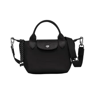 Longchamp Femme, Sacs, Noir, Taille: ONE Size Le Pliage Energy Sac port&eacute; main XS