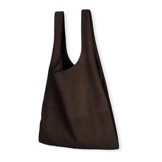 Cortana U XL- dunkelbraune Wildledertasche - - Bags - Damen - Braun - ONE SIZE