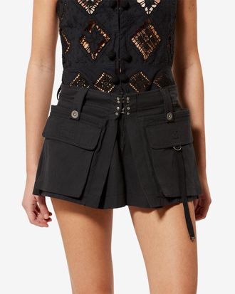 Isabel Marant Short Barta - Femme - Noir - Taille34 - Isabel Marant