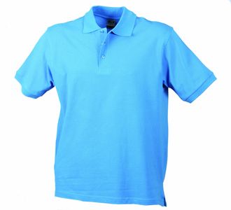 James & Nicholson Herren Poloshirt Classic Polo, Gr. XXX-Large, Blau (blau aqua)