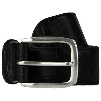 Hackett London Herren Schwarzer Lederg&uuml;rtel