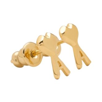 Ami Femme, Accessoires, Jaune, Taille: ONE Size Boucles dOreilles Ami de Coeur
