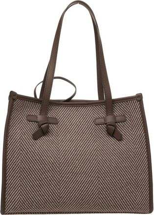 Gianni Chiarini Shopper - Shopper with leather details - Gr. unisize - in Braun - f&uuml;r Damen