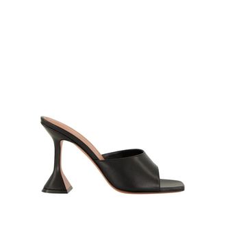Amina Muaddi Femme, Chaussures, Noir, Taille: 36 EU Lupita Slipper Nappa