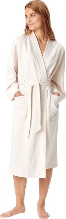 HUGO BOSS Morgenmantel f&uuml;r Damen, Kimono&auml;rmel (Kristallgrau)
