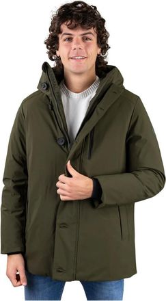 Save The Duck Homme, Manteaux, Vert, Taille: L Ronan Parka