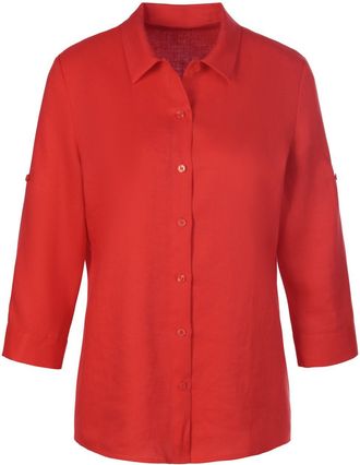 Peter Hahn Bluse Peter Hahn rot