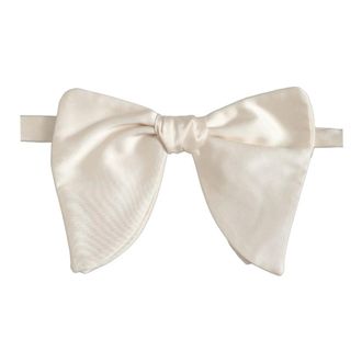 Dolce & Gabbana Homme, Accessoires, Blanc, Taille: ONE Size Papillon Pr&ecirc;t &agrave; Nouer