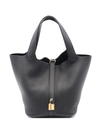 Hermès sac à main Picotin MM (2024) - Noir