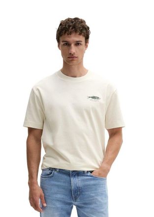 Marc O'Polo T-Shirt loose mit Seafood-R&uuml;ckenprint