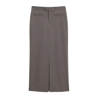 Filippa K Femme, Jupes, Gris, Taille: 44 FR &Eacute;l&eacute;gante Jupe Tailleur