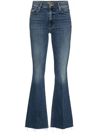 Mother The Weekender Schlagjeans - Blau