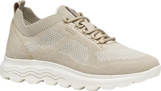 Geox Damen D SPHERICA E Sneaker, Lt Taupe, 41 EU