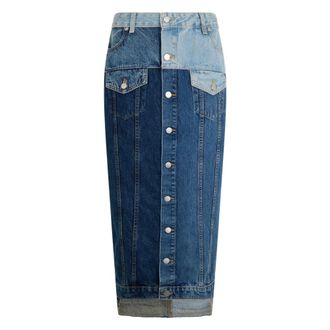 Red Valentino Damen, R&ouml;cke, Blau, 2XLGr&ouml;&szlig;e