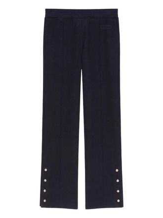 Givenchy Hose mit Kn&ouml;pfen - Blau
