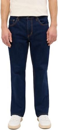 Mustang Jeans Jean stretch Big Sur Regular Fit pour homme - Bleu et noir - Tailles 30, 31, 32, 33, 34, 36, 38, 40, 42, 44, Denim Blue (5000-940), 44W / 32L