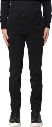 Pantaloni Torino Pantalon droit en coton - Homme - Pantalons - Noir - Taille: XL