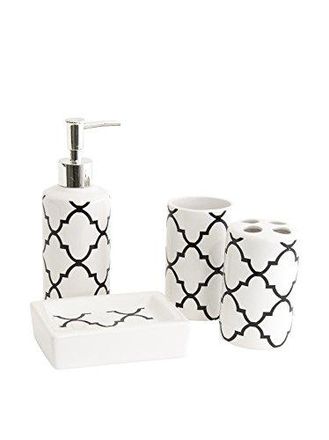 Vical Home Toilettendiener wei&szlig;/schwarz