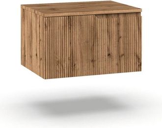 TFT Home Furniture Base avec top 1 tiroir ZIP Chêne