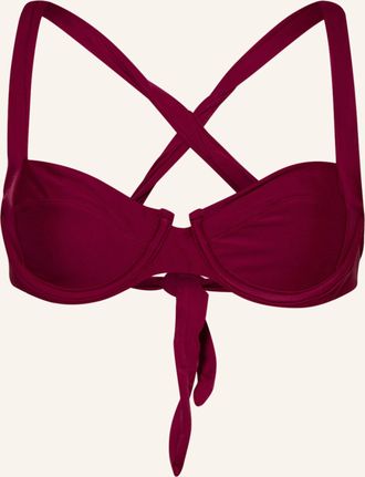 PilyQ Pilyq Bügel-Bikini-Top Zen rot