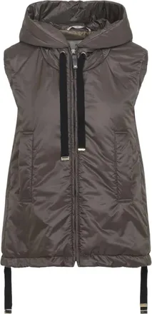 Max Mara Femme, Vestes, Gris, Taille: 40 FR Greengo Vest