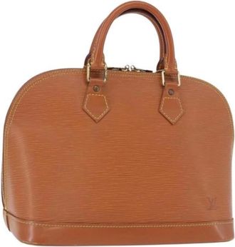 Louis Vuitton Sac &agrave; main en cuir Epi Pre-owned - Femme - Pre-owned - Brun - Taille: ONE Size