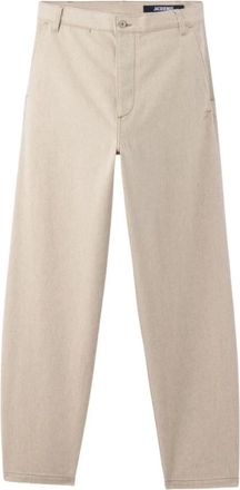 Jacquemus Homme, Jeans, Beige, Taille: W32 Wide Jeans