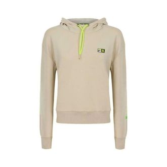 Fila Cropped Sweat &agrave; capuche - Homme - Sweatshirts et sweats &agrave; capuche - Brun - Taille: L
