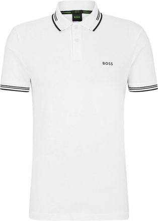 HUGO BOSS Paul Poloshirt f&uuml;r Herren (Wei&szlig;)
