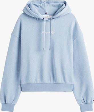 Tommy Hilfiger Hoodie en coton m&eacute;lang&eacute;