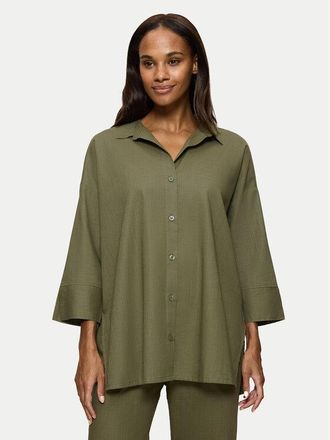 Triumph Hemd Summer 10222569 Grün Oversize