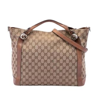 Gucci Pre-owned Miss GG Satchel - Femme - Pre-owned - Beige - Taille: ONE Size