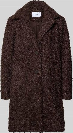 Vila Mantel aus Teddyfell mit Reverskragen Modell MAJDA