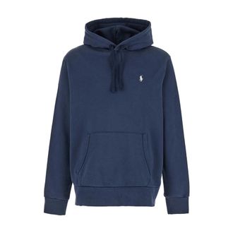 Polo Ralph Lauren Washed Horse Hoodie - - Sweatshirts & Hoodies - Herren - Blau - M