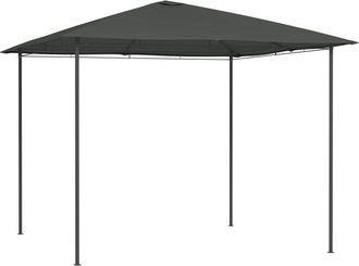 vidaXL Belvédère 3x3x2,6 m Anthracite 160 g/m²