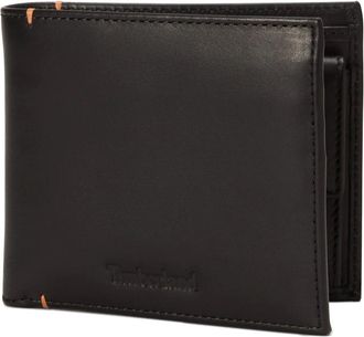 Timberland Homme, Accessoires, Noir, Taille: ONE Size Riverton Bi-fold Coin Wallet