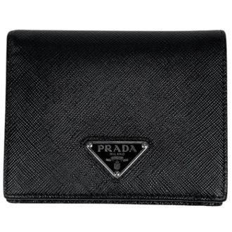 Prada Pre-owned Bi-fold Wallet - - Pre-owned - Damen - Schwarzk - ONE SIZE
