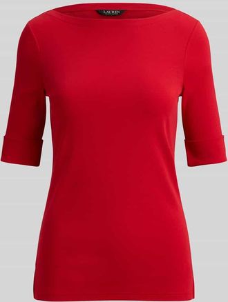 Lauren Ralph Lauren Slim Fit T-Shirt aus reiner Baumwolle