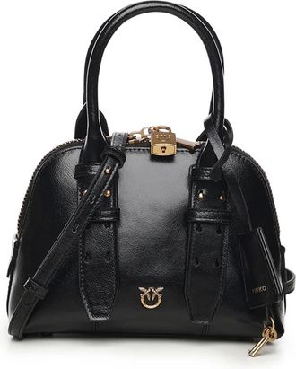 Pinko Pinko, Femme, Sacs, Noir, Taille: ONE Size Bowling Mini