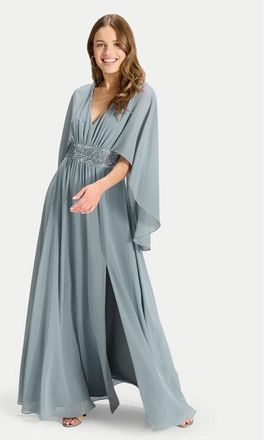 Swing Abendkleid 5AI10300 Blau Regular Fit