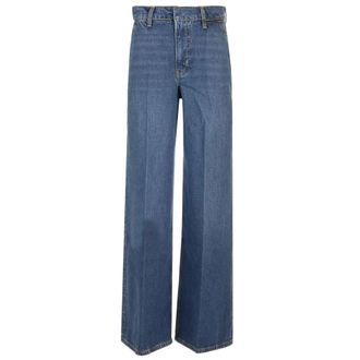 Frame Denim Wide-Leg Jeans - - Jeans - Damen - Blau - W30