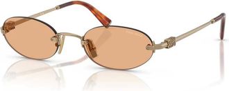 Miu Miu unisex, Accessories, Grau, 51 MMGr&ouml;&szlig;e