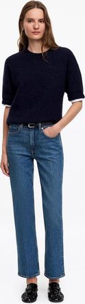 Arket JADE Cropped Slim Jeans -Blau
